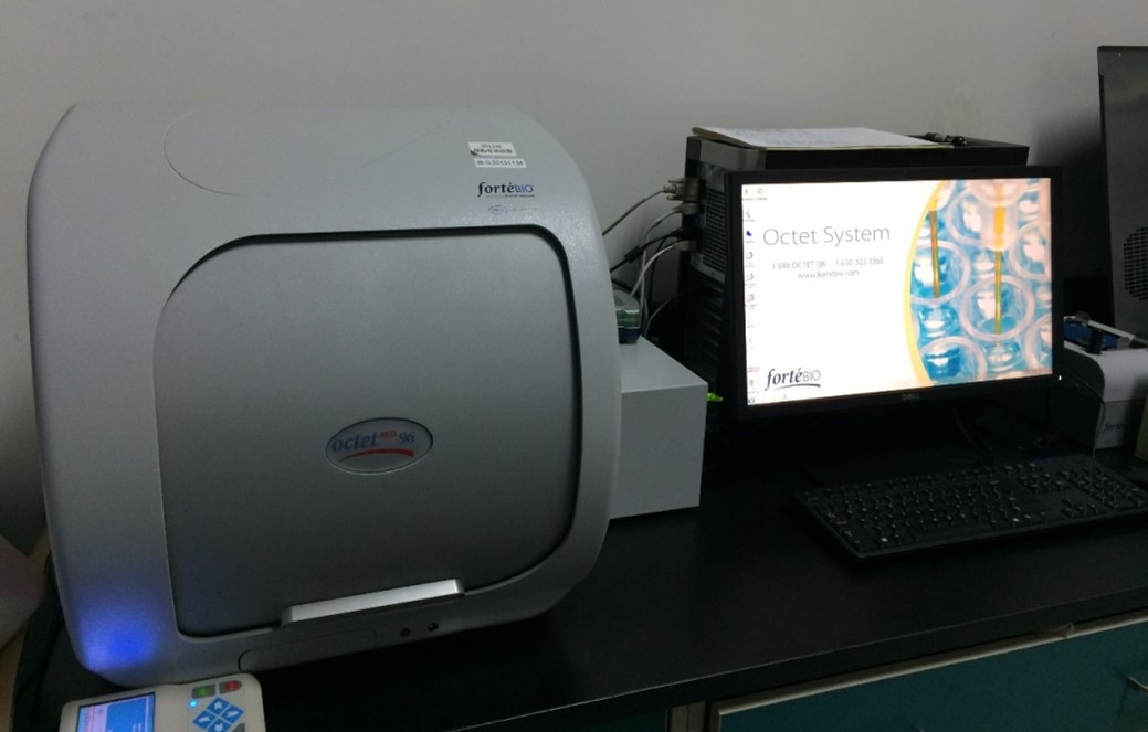 生物分子相互作用分析仪OCTET RED96-- 所级公共技术服务中心
